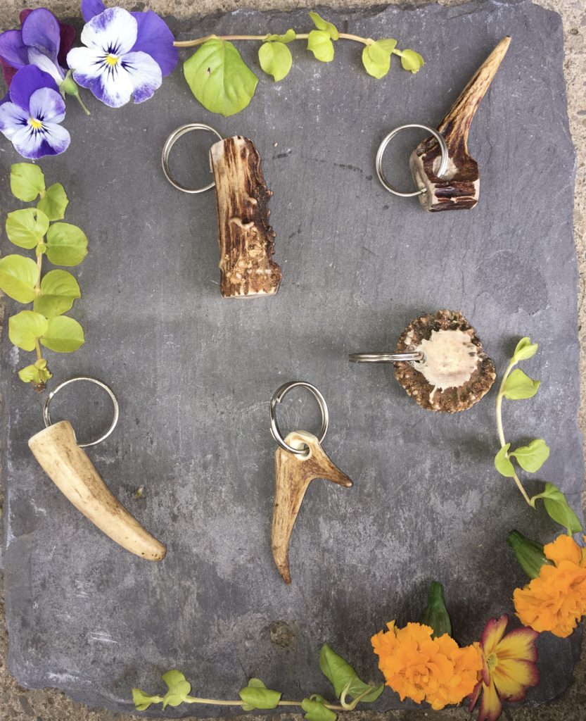 Antler Keyring- Millbank Venison Sustainable 100% British